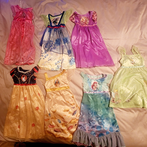 Disney | Pajamas | Disney Princess Nightgown Set Multicolor | Poshmark